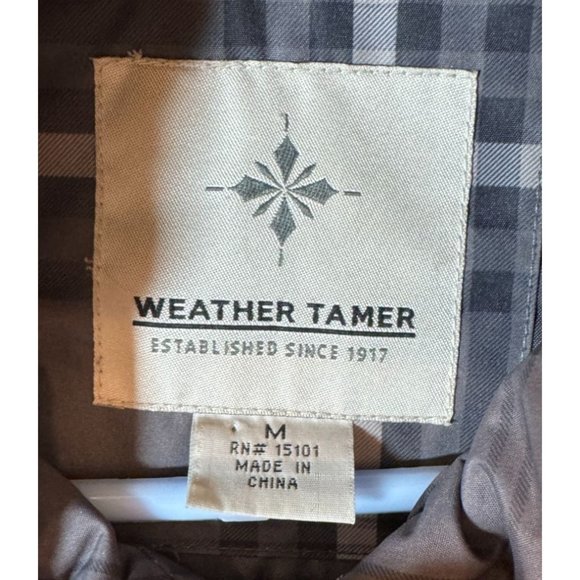 Weather Tamer | Jackets & Coats | Weather Tamer Full Zip And Snap Grey ...
